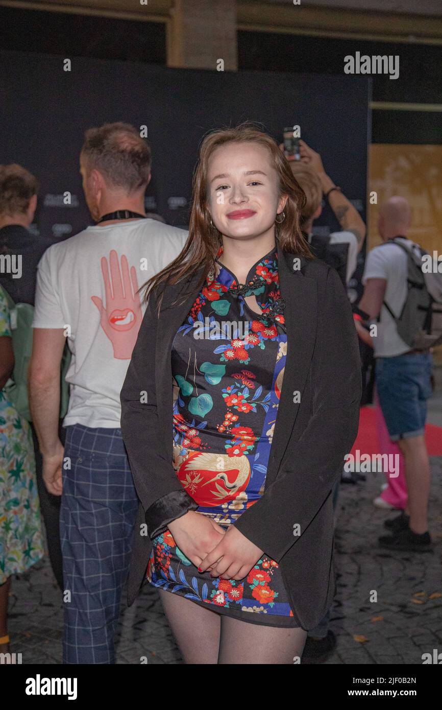 June 27, 2022, Munich, Bavaria, Germany: Actress Fine Sendel during a ...