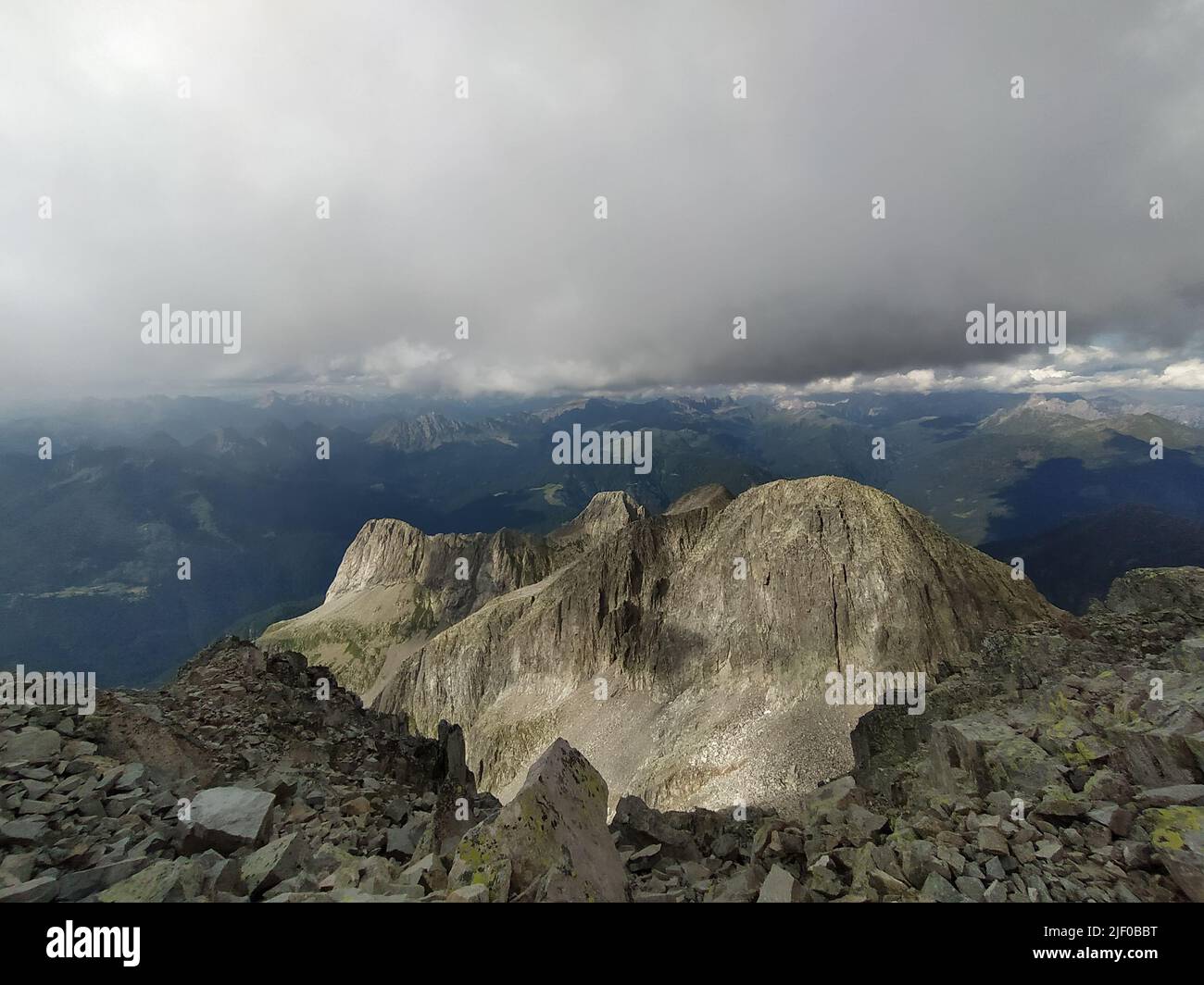 Cima d’Asta is the highest mountain of the Fiemme Mountains in the ...