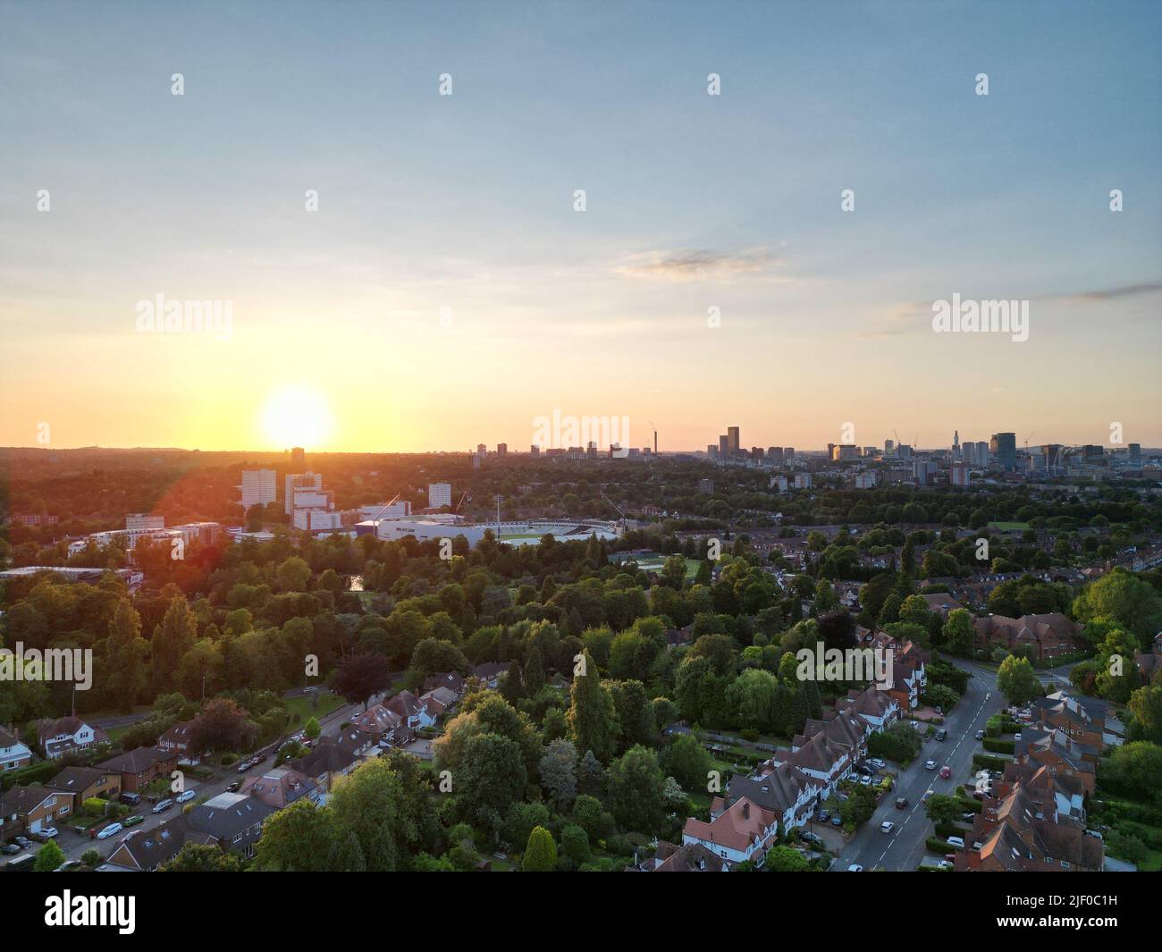 Edgbaston cricket ground aerial hi-res stock photography and images - Alamy
