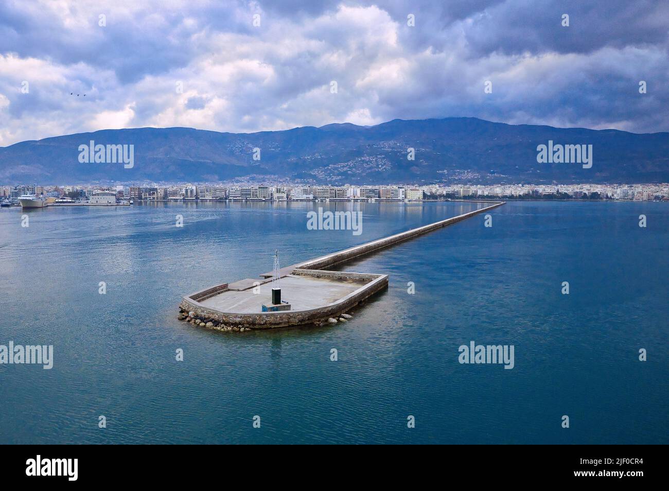View volos seaside city hi-res stock photography and images - Alamy