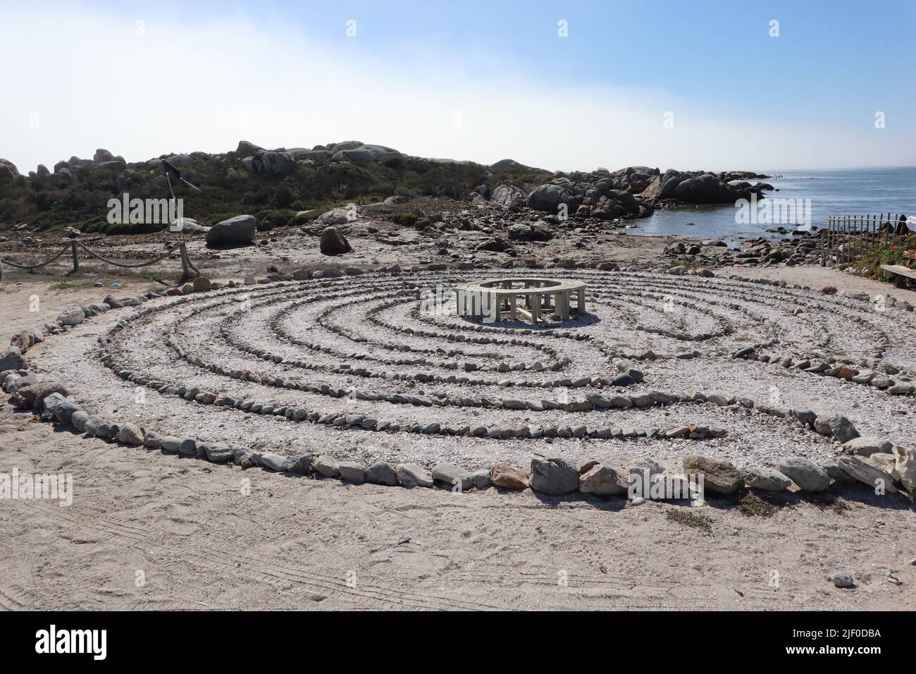 Labyrinths at the west coast in South Africa Stock Photo - Alamy