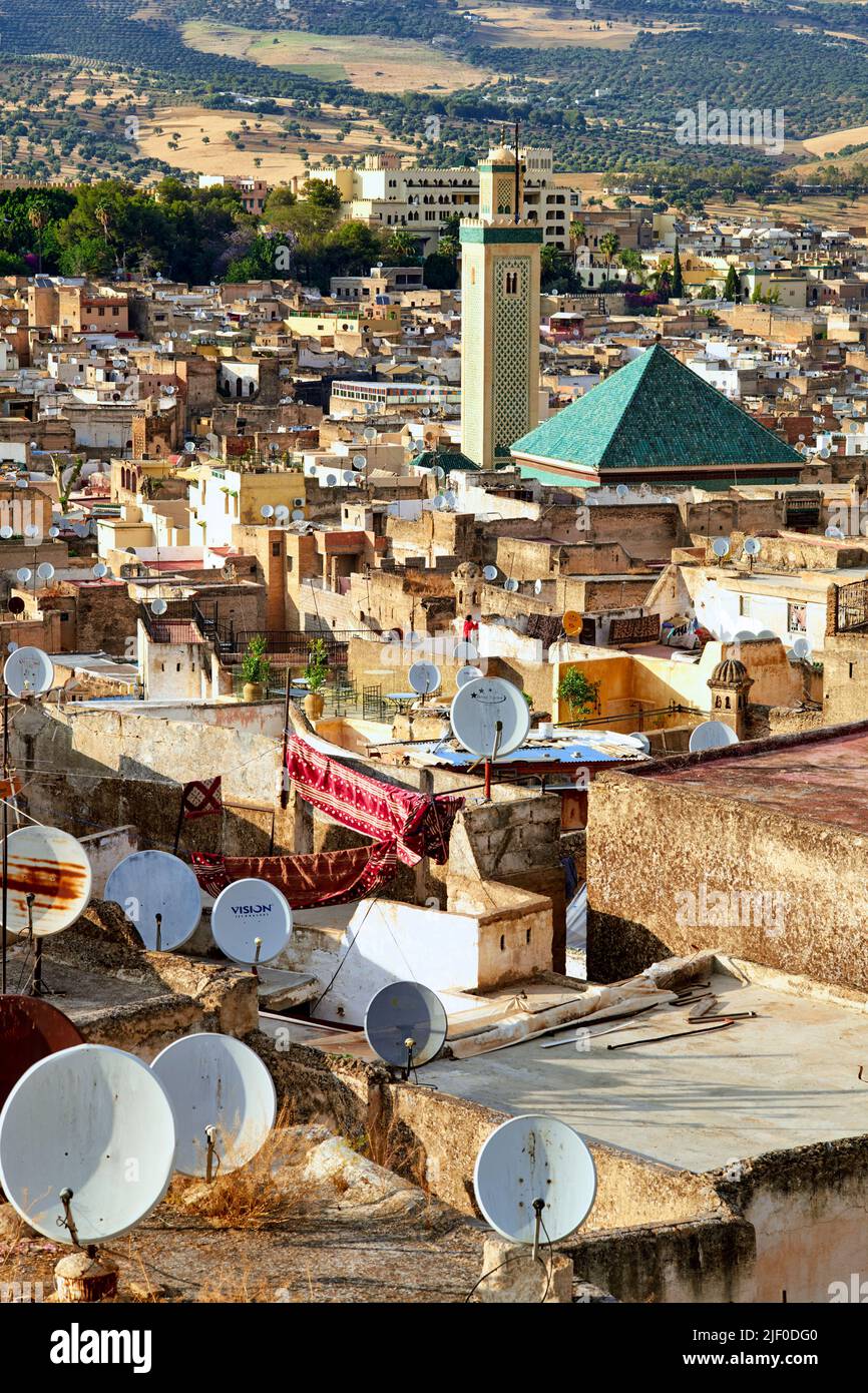 Fez morocco skyline hi-res stock photography and images - Alamy