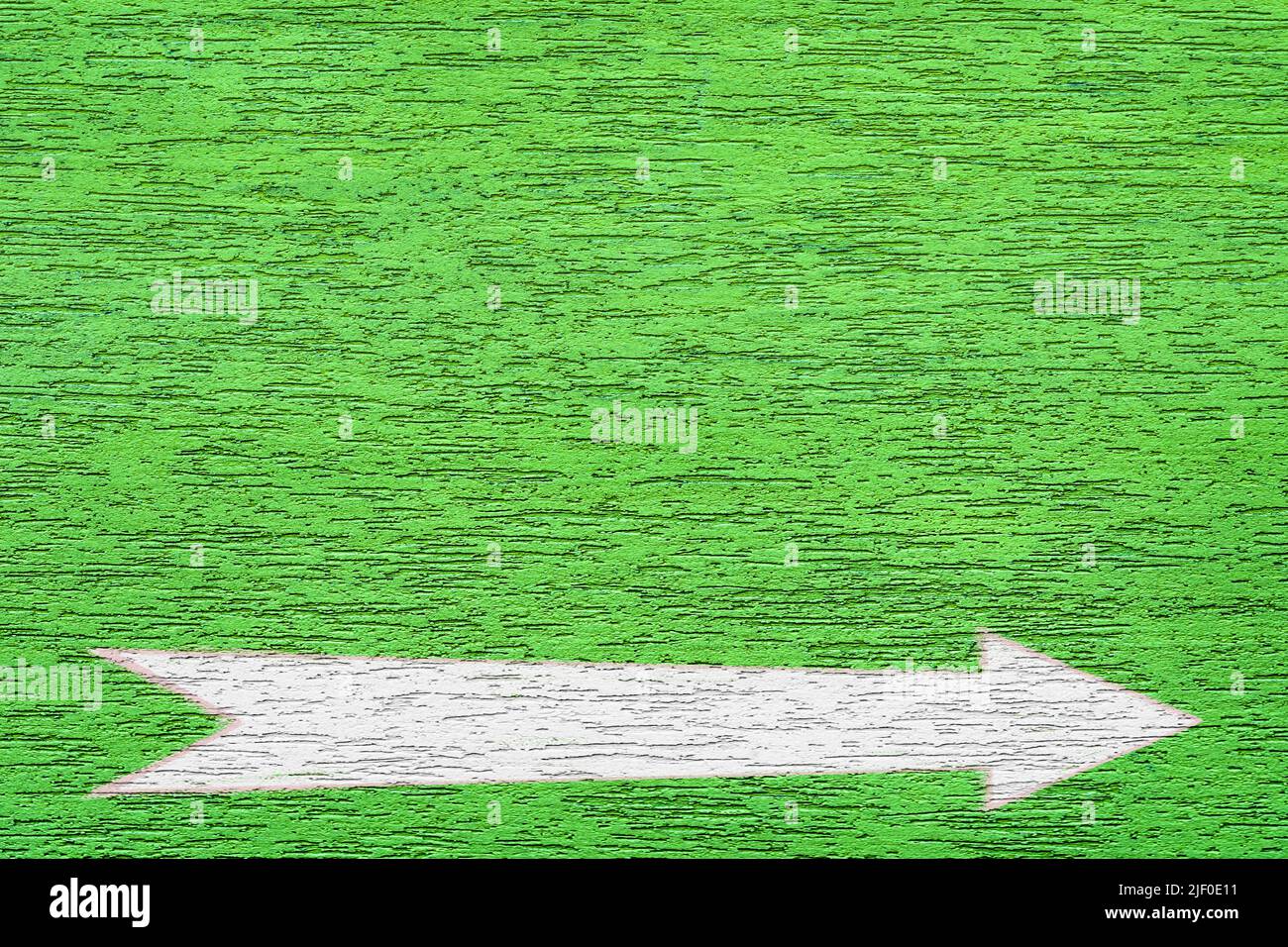 Green arrow sign pointing left hi-res stock photography and images - Alamy