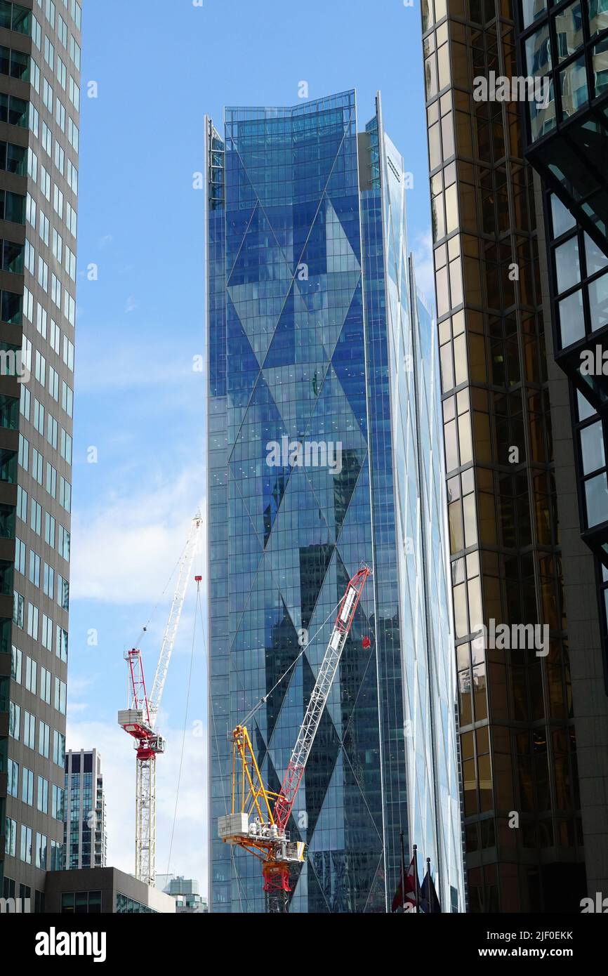 skyscrapers, Toronto, Ontario province, Canada, North America Stock ...