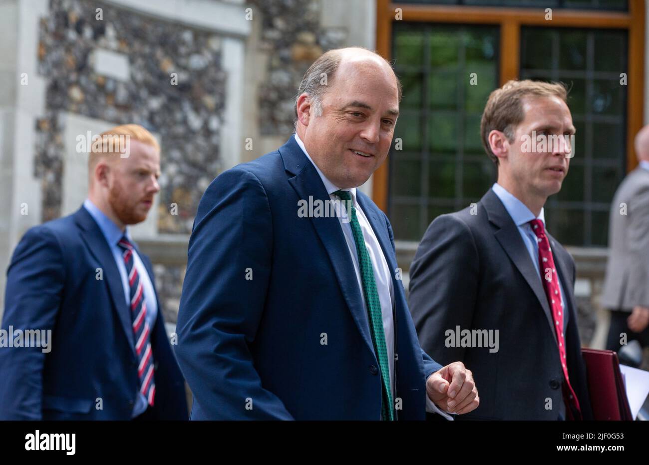 London, England, UK. 28th June, 2022. Secretary of State for Defence ...