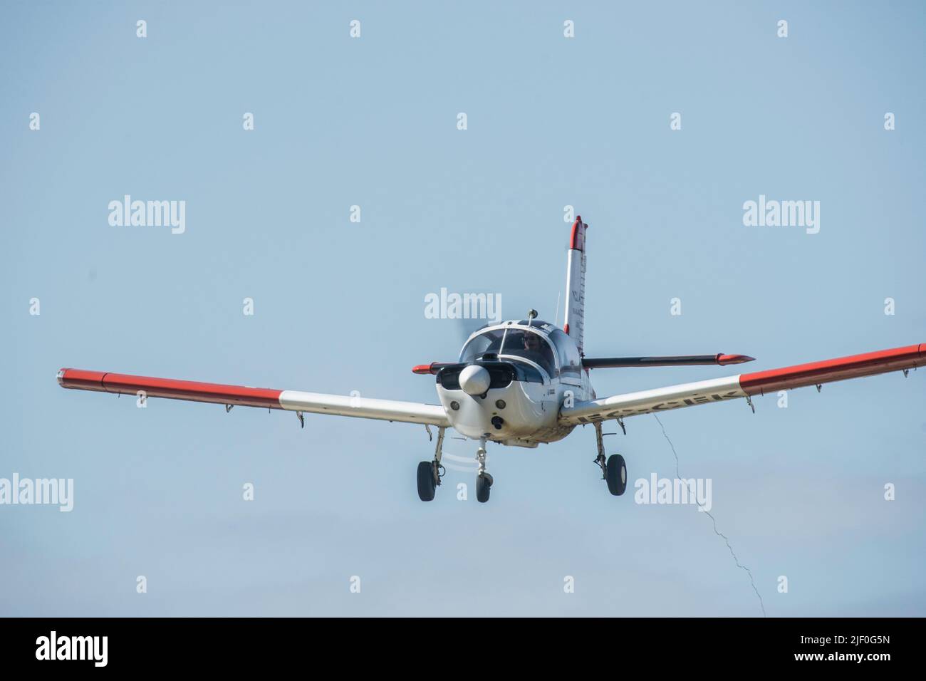 Socata Rallye 180GT Gaillard airplane in action Stock Photo - Alamy
