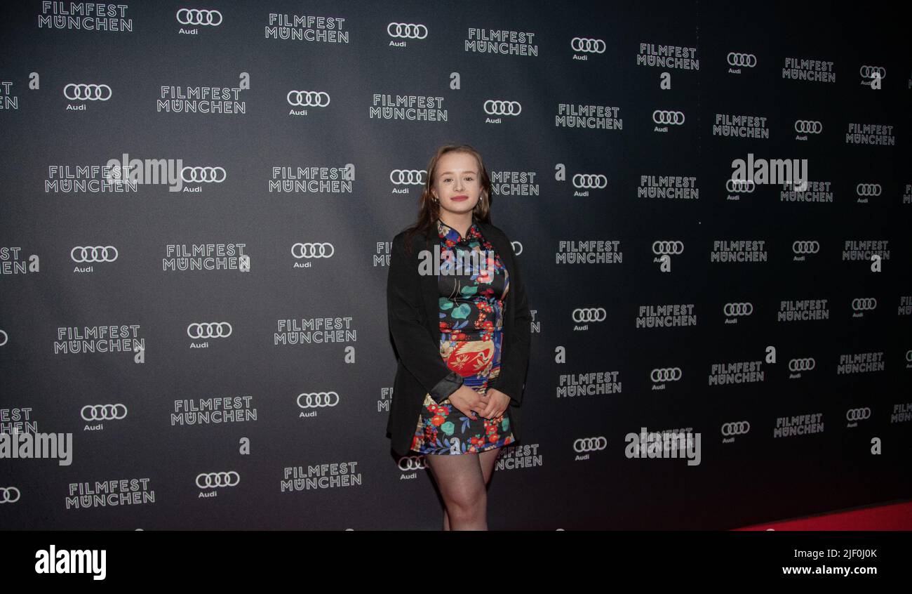 June 27, 2022, Munich, Bavaria, Germany: Fine Sendel at the premiere of ...
