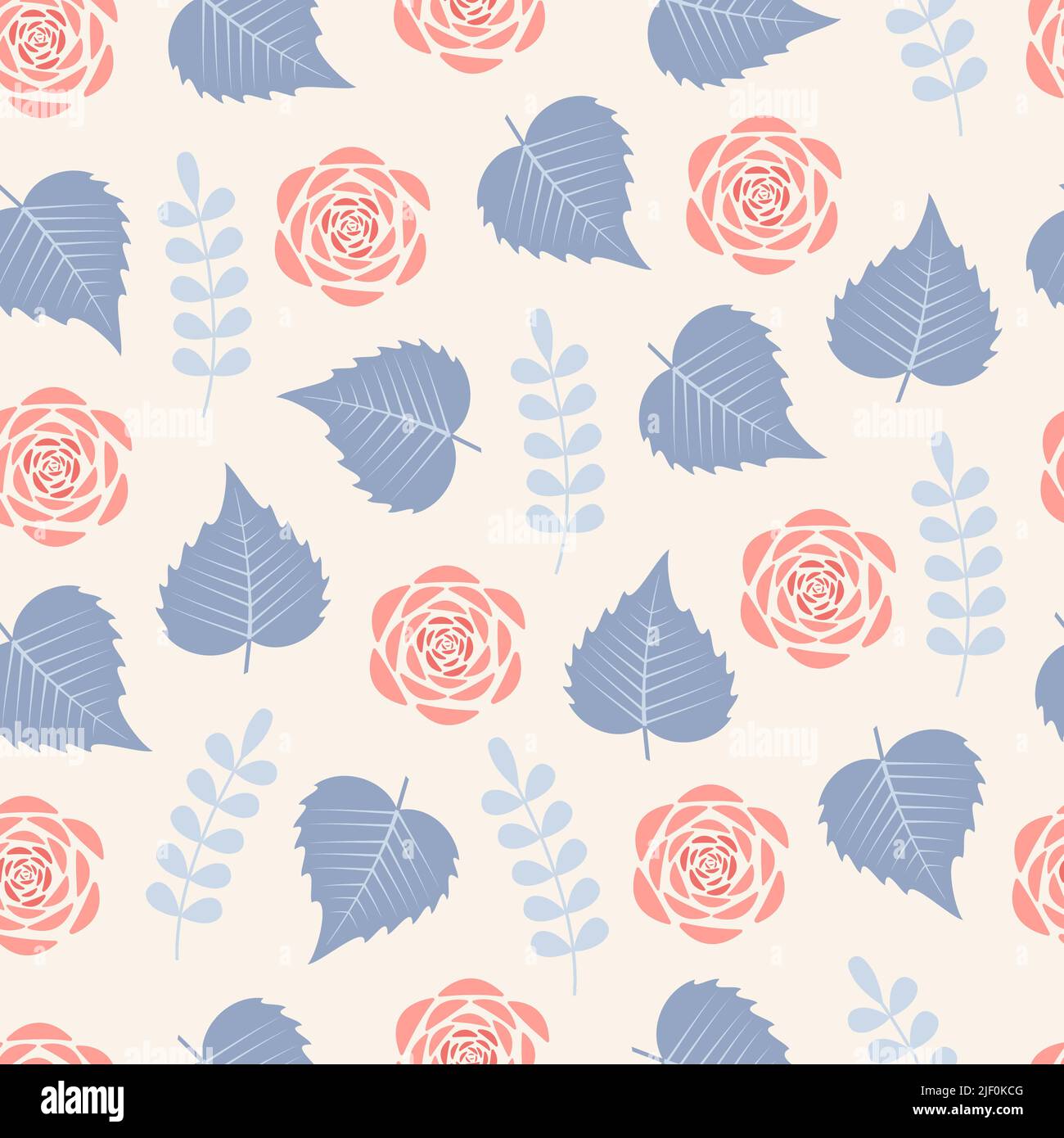 Ornamental stylish vector ditsy floral seamless pattern design. Elegant ...