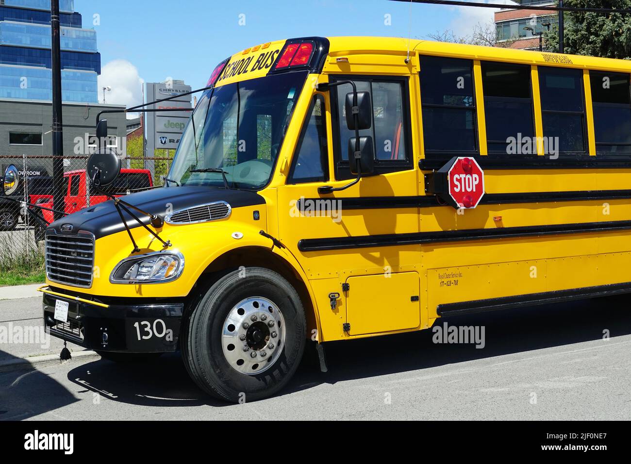 Toronto school bus hi-res stock photography and images - Alamy