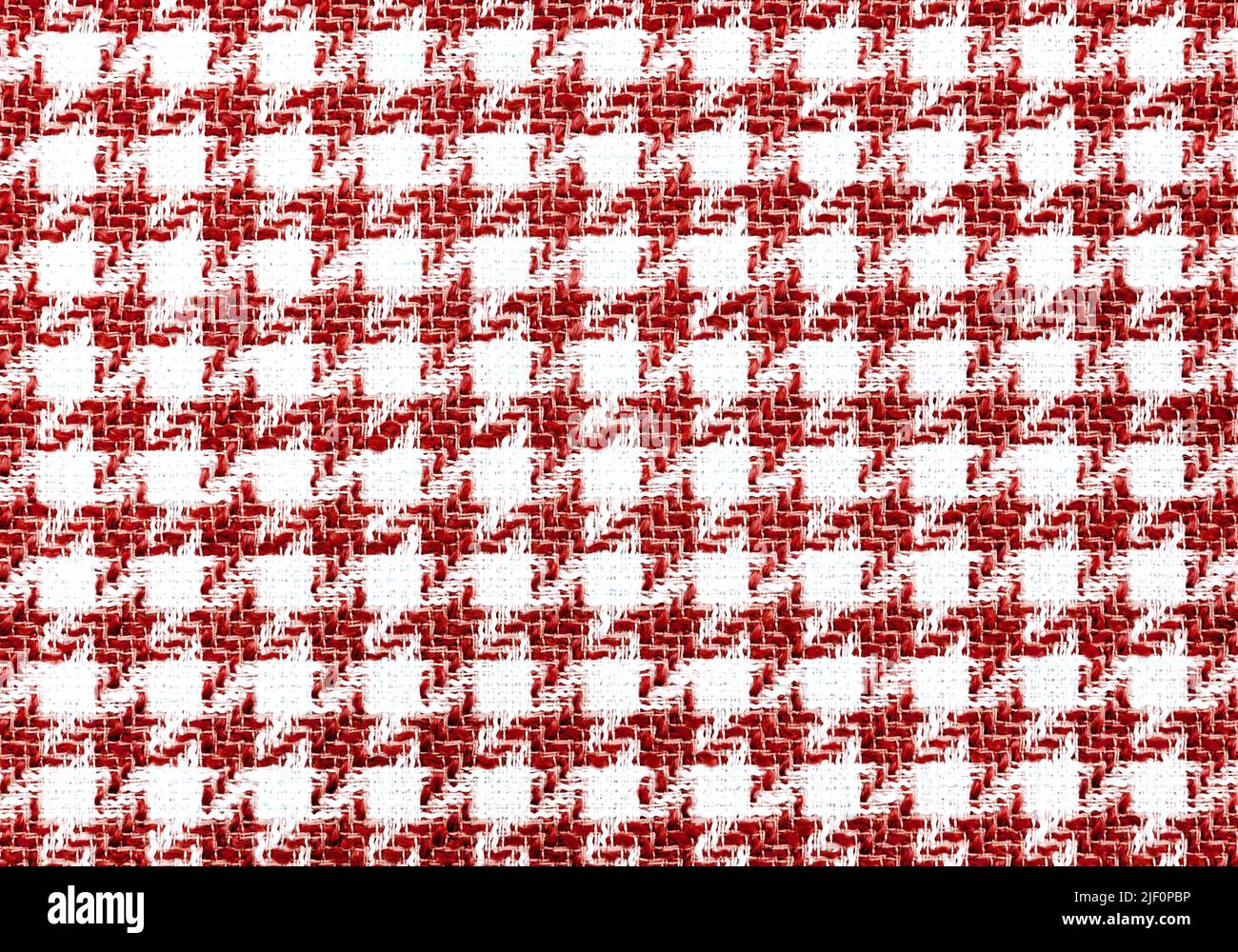 Fabric.Checkered fabric. Checkered pattern on fabric of different ...