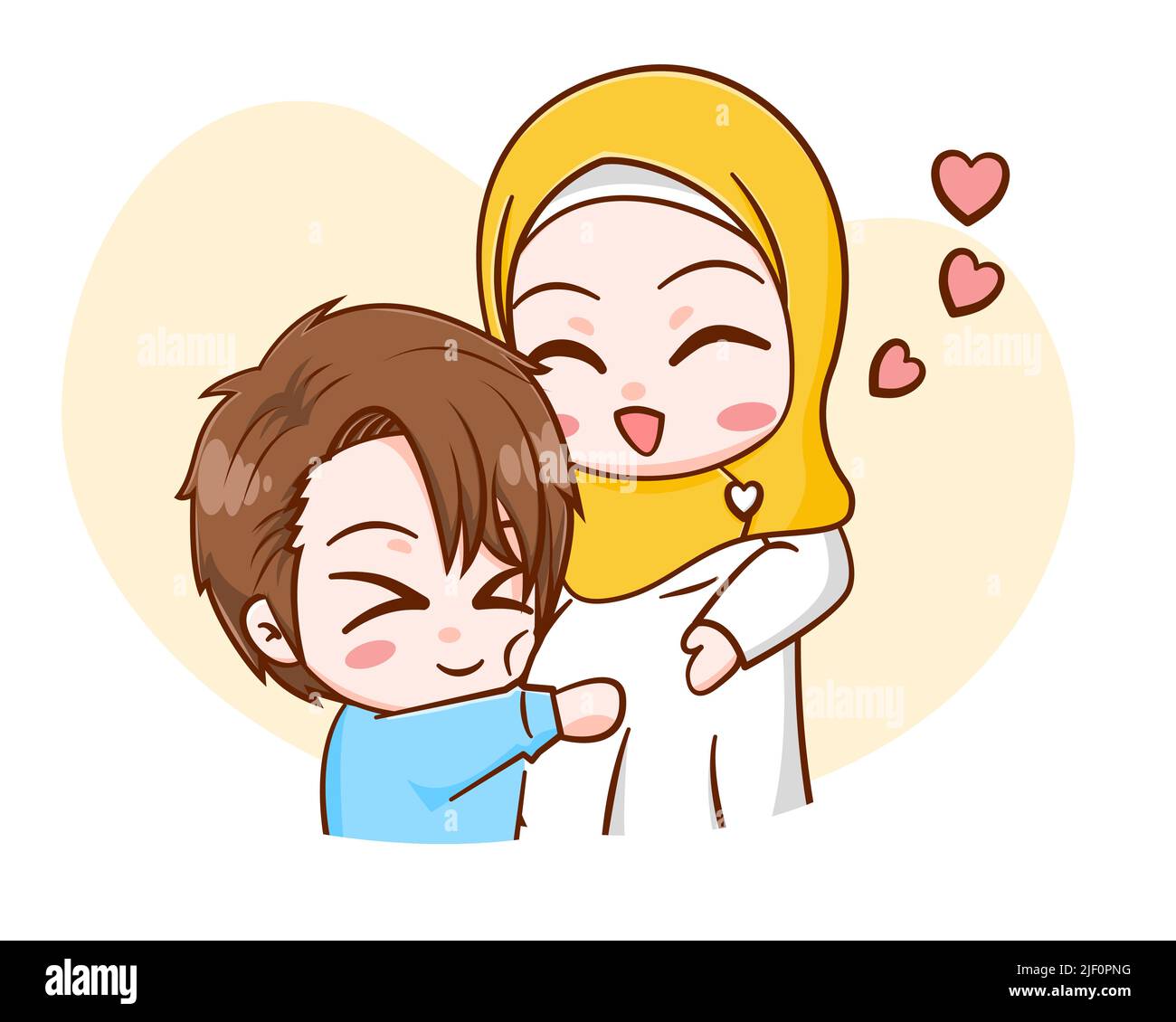 Muslim baby parents Stock Vector Images - Alamy