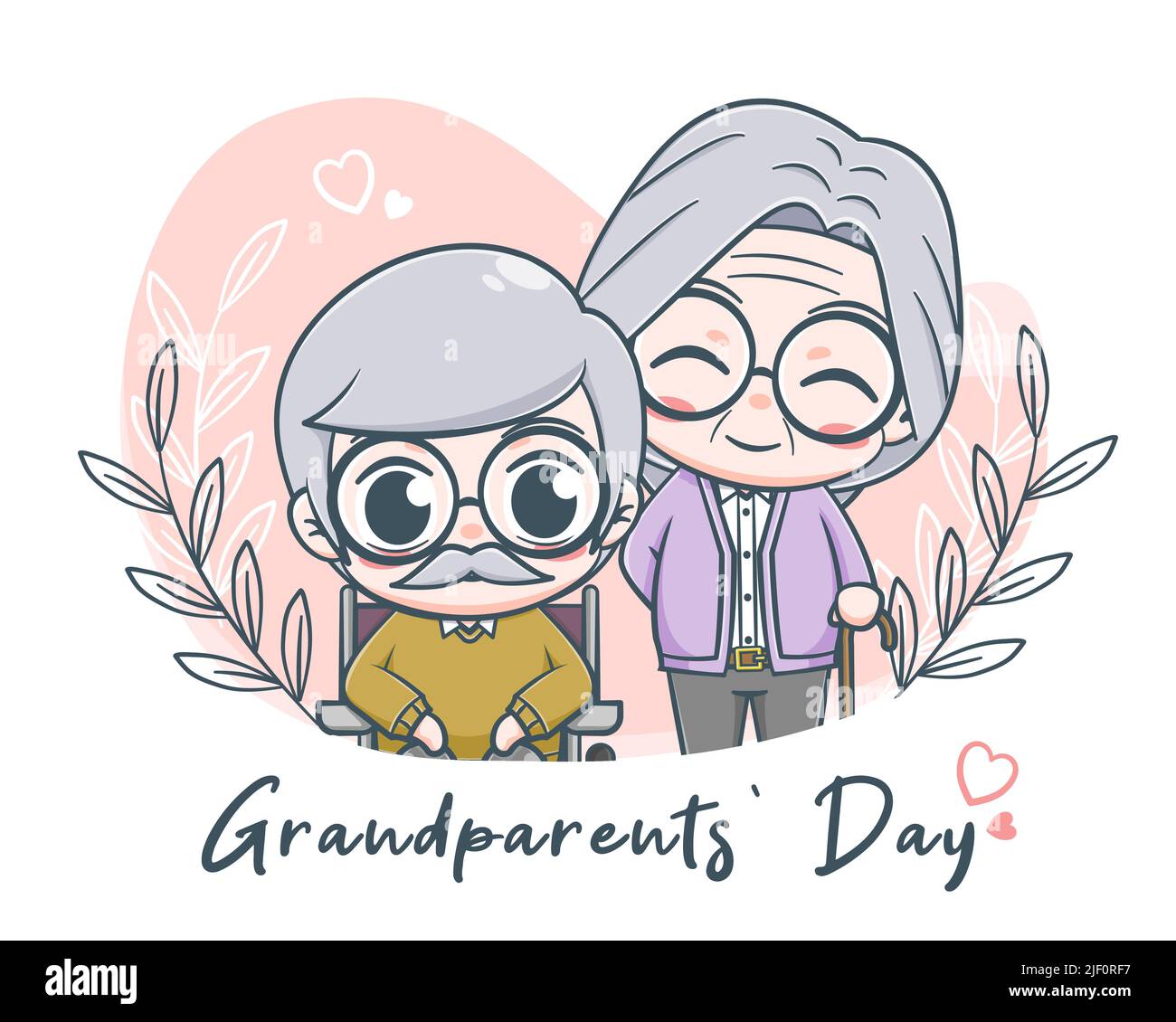 Happy retirement lettering cartoon hi-res stock photography and images ...