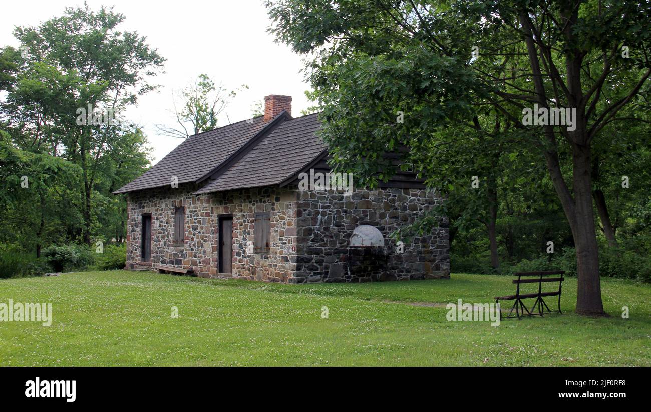 Christopher House, ca. 1720, at Historic Richmond Town, collection of ...