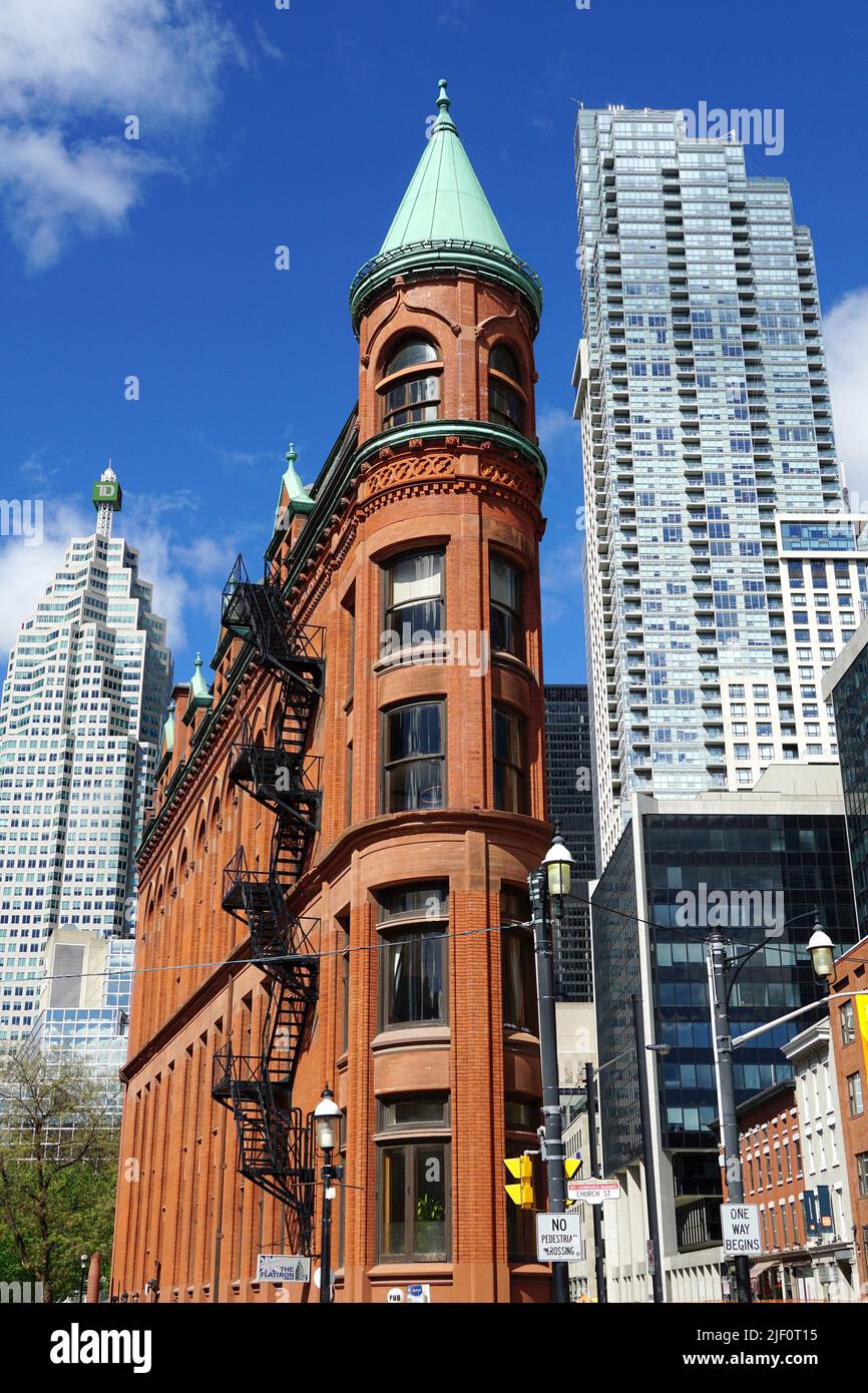 Gooderham Building, Toronto, Ontario province, Canada, North America ...