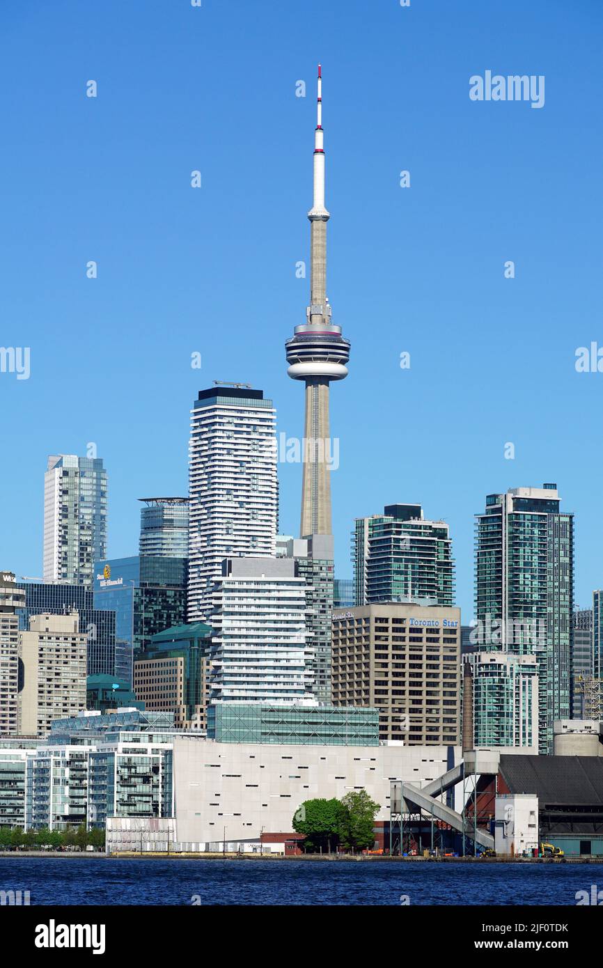 view from the port, Toronto, Ontario province, Canada, North America ...