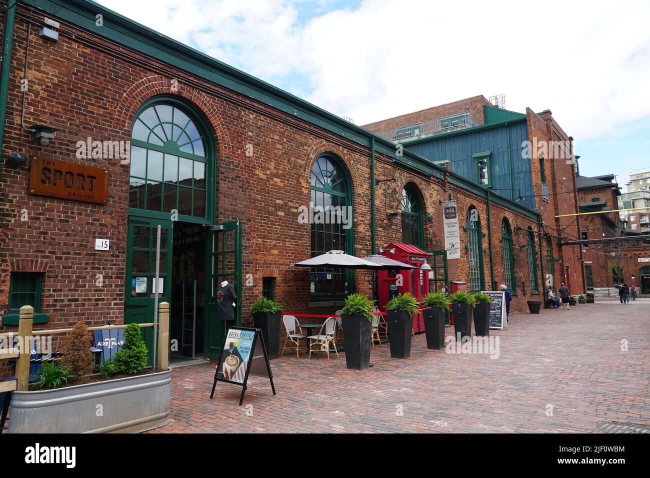 Historic distillery district building hi-res stock photography and ...