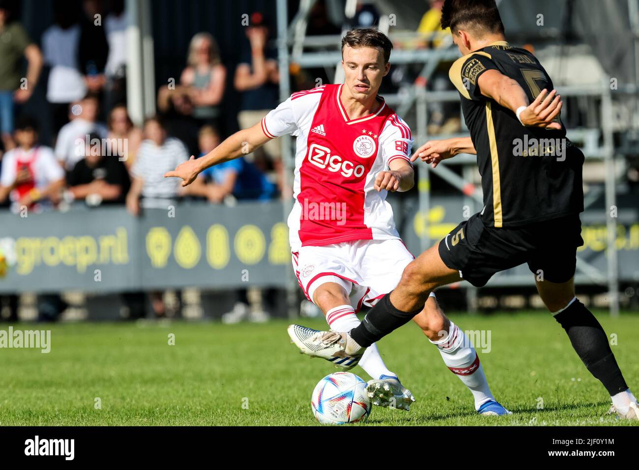 OLDENZAAL, NETHERLANDS - JUNE 28: Youri Regeer of Ajax during the Pre ...