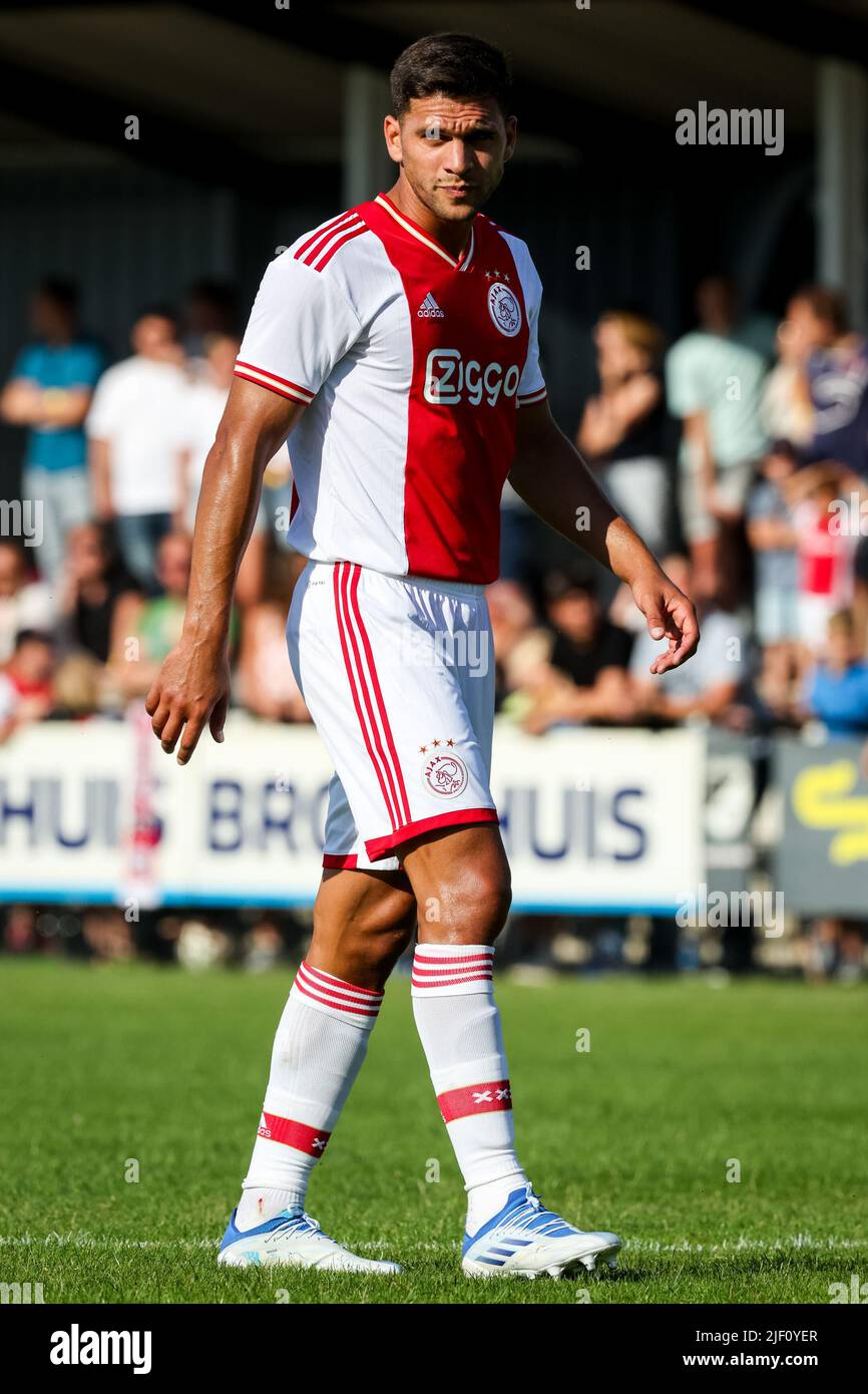 OLDENZAAL, NETHERLANDS - JUNE 28: Lisandro Magallan of Ajax during the ...