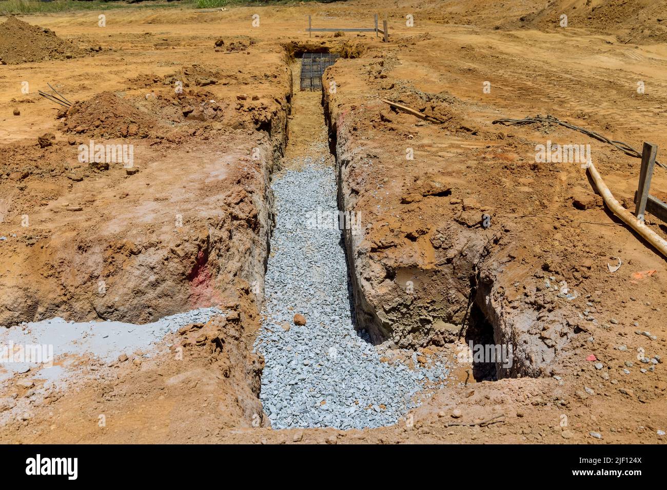 A trench concrete hi-res stock photography and images - Alamy