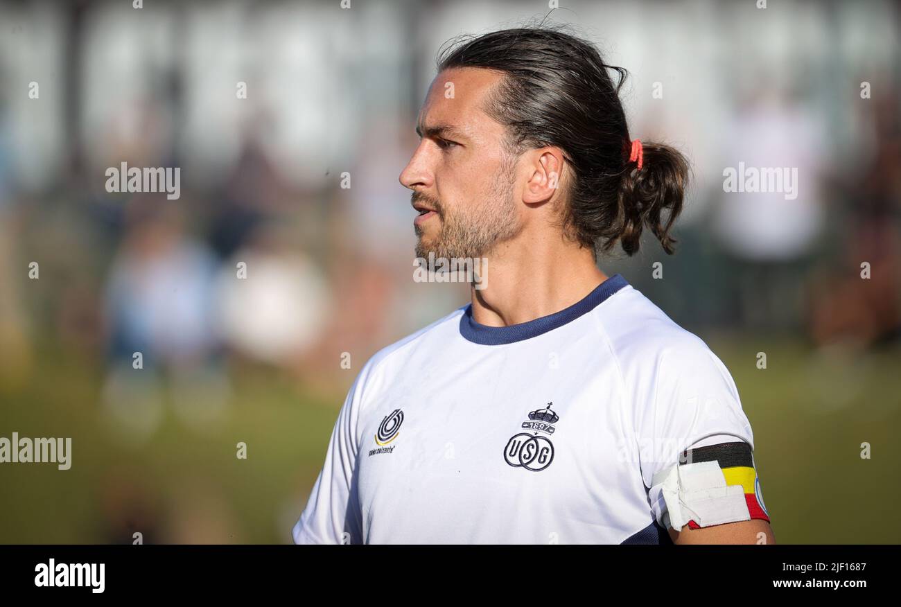 Union's Christian Burgess pictured during a friendly match between ...