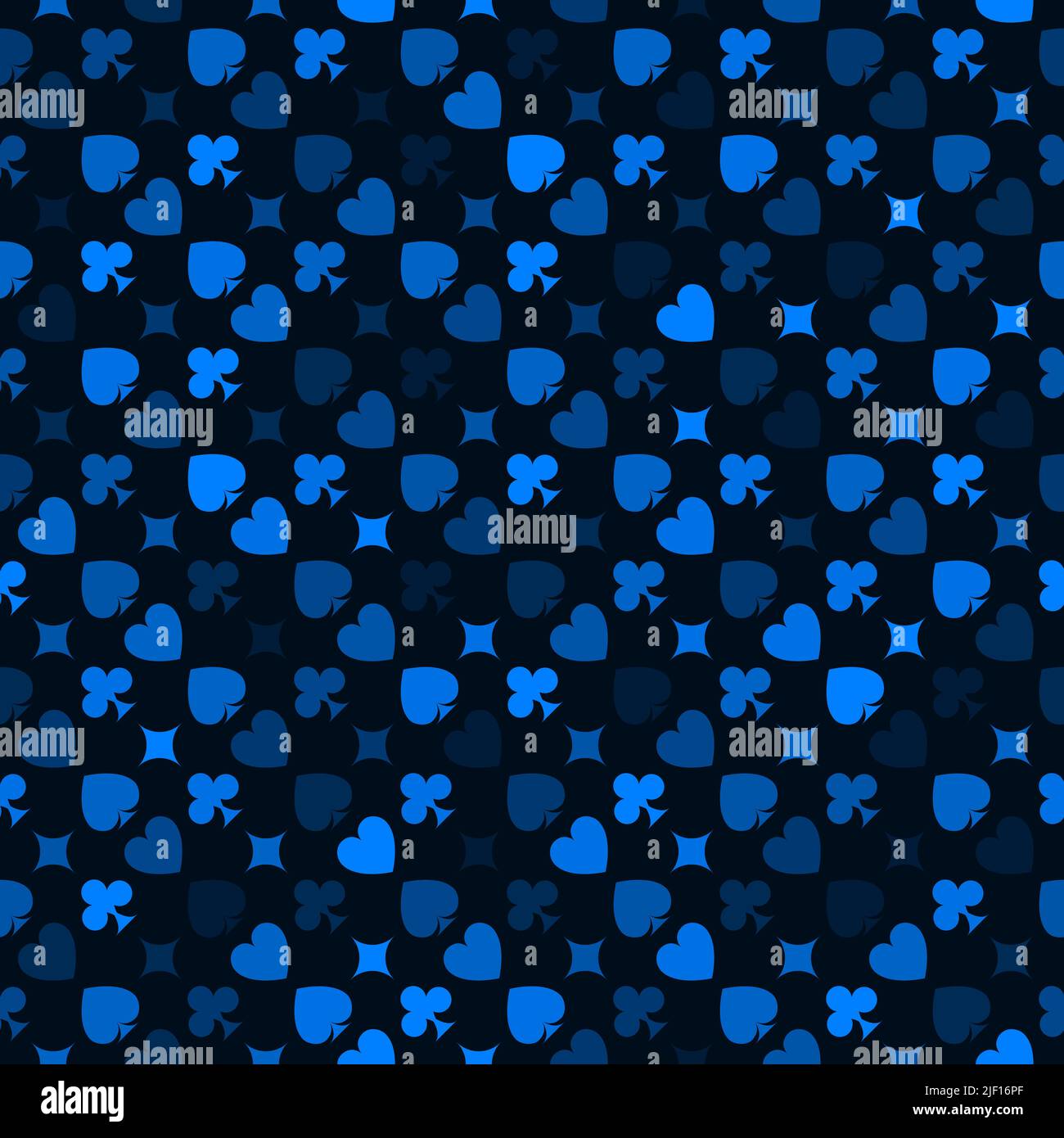Vector playing cards suits seamless patterns. Backgrounds card suits ...