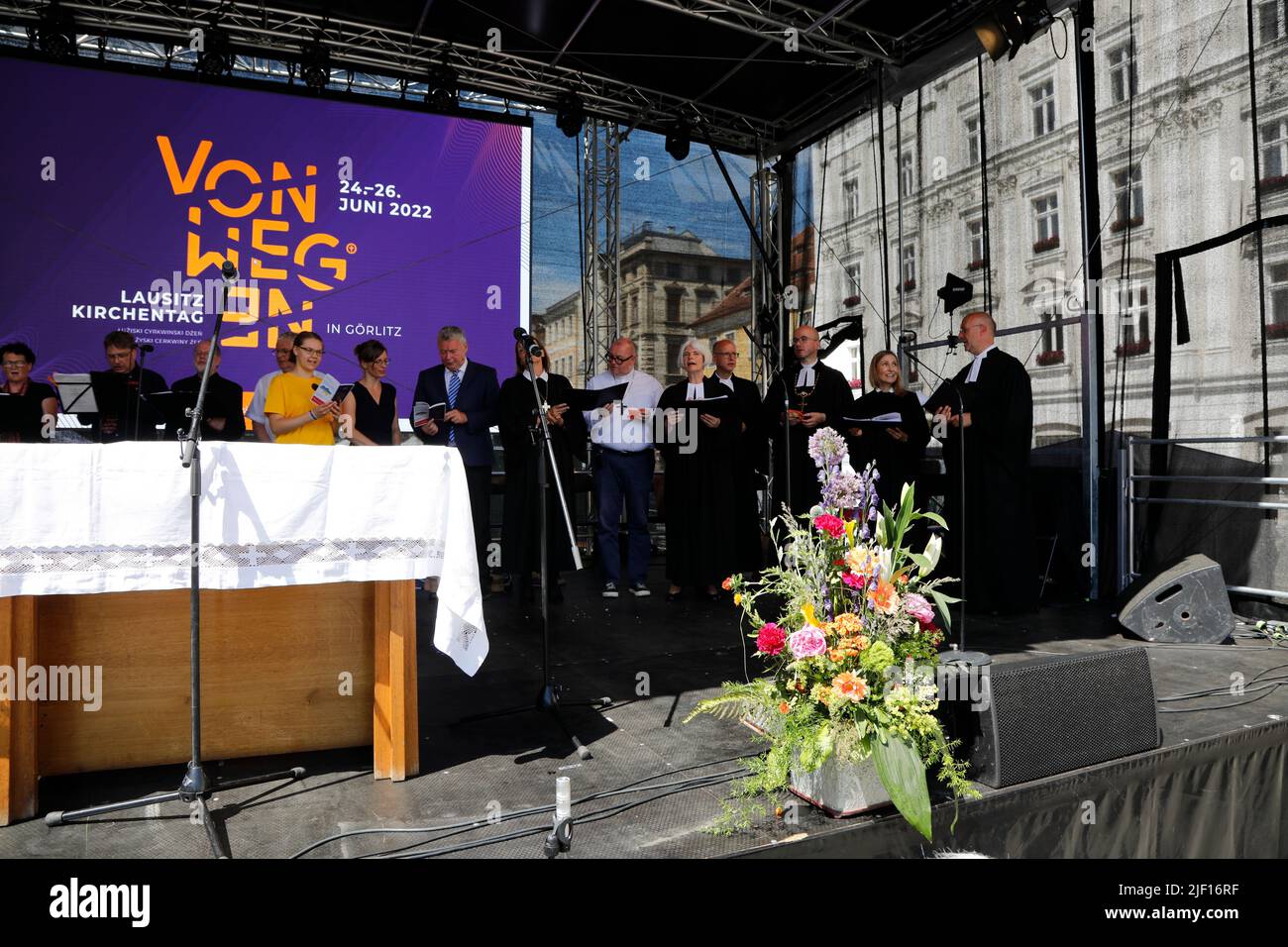 Generalsuperintendentin Theresa Rinecker, Superintendentin Antje Pech ...