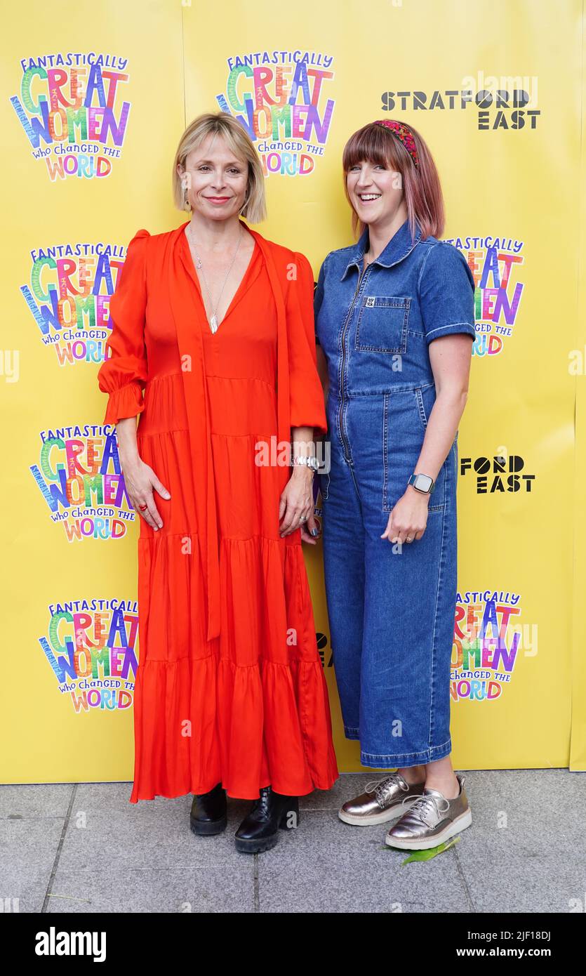 Miranda Cooper (left) and Kate Pankhurst arrives at the gala night for ...