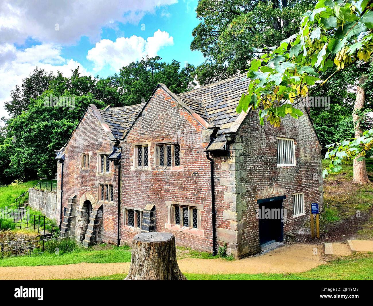 Photograph of old english buildings architecture water mill watermill ...