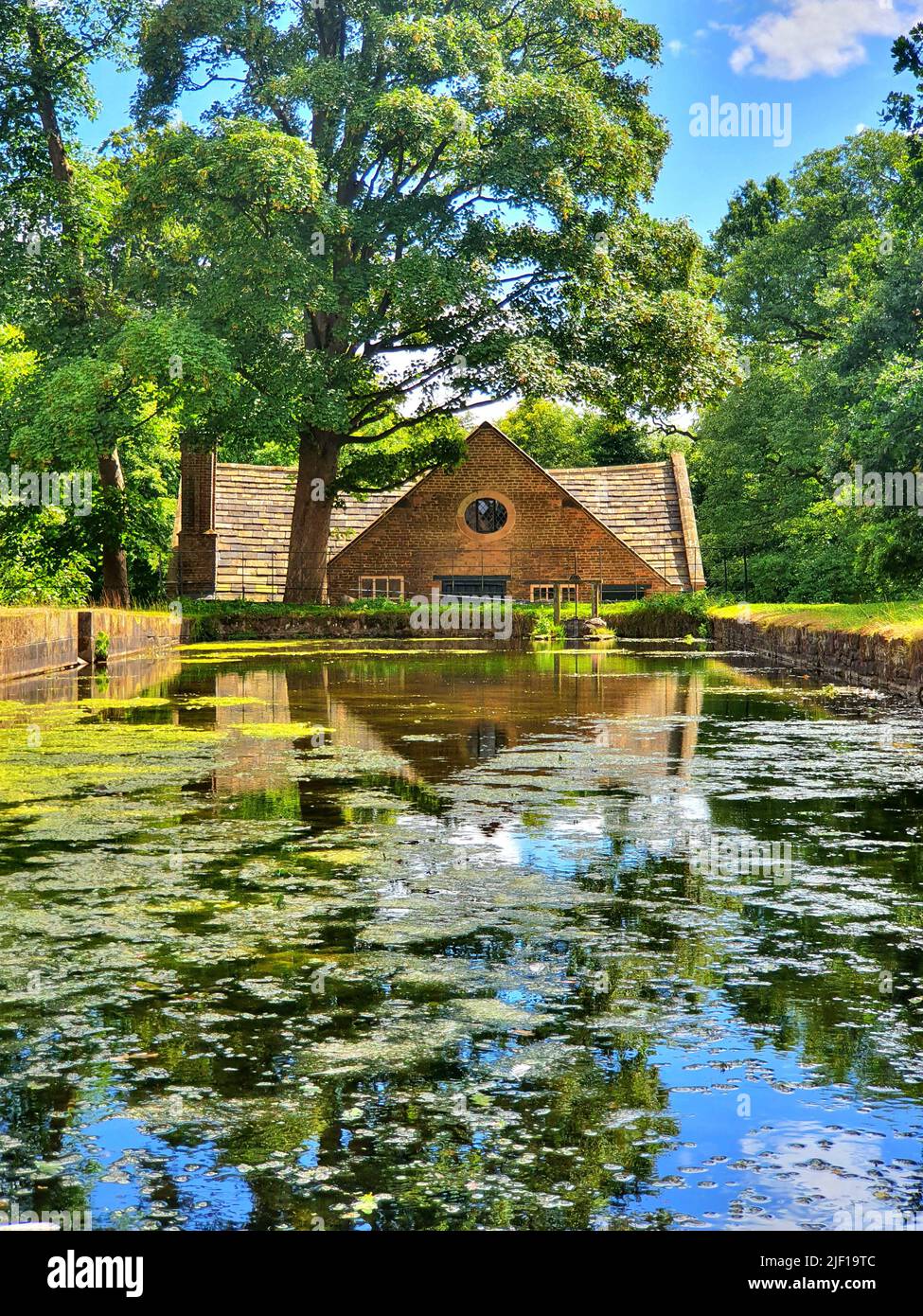 Photograph of old english buildings architecture water mill watermill ...