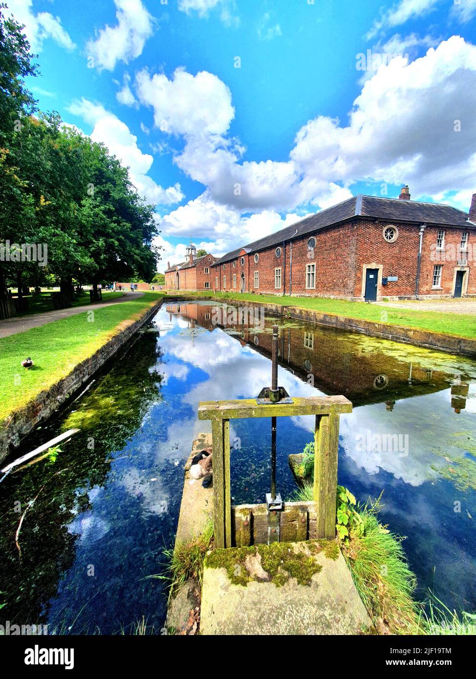 Photograph of old english buildings architecture water mill watermill ...