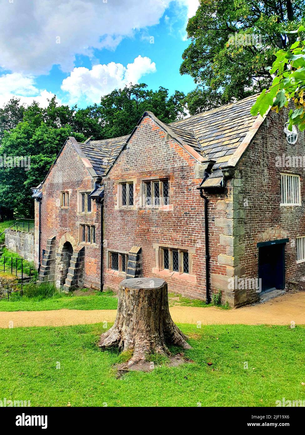 Photograph of old english buildings architecture water mill watermill ...