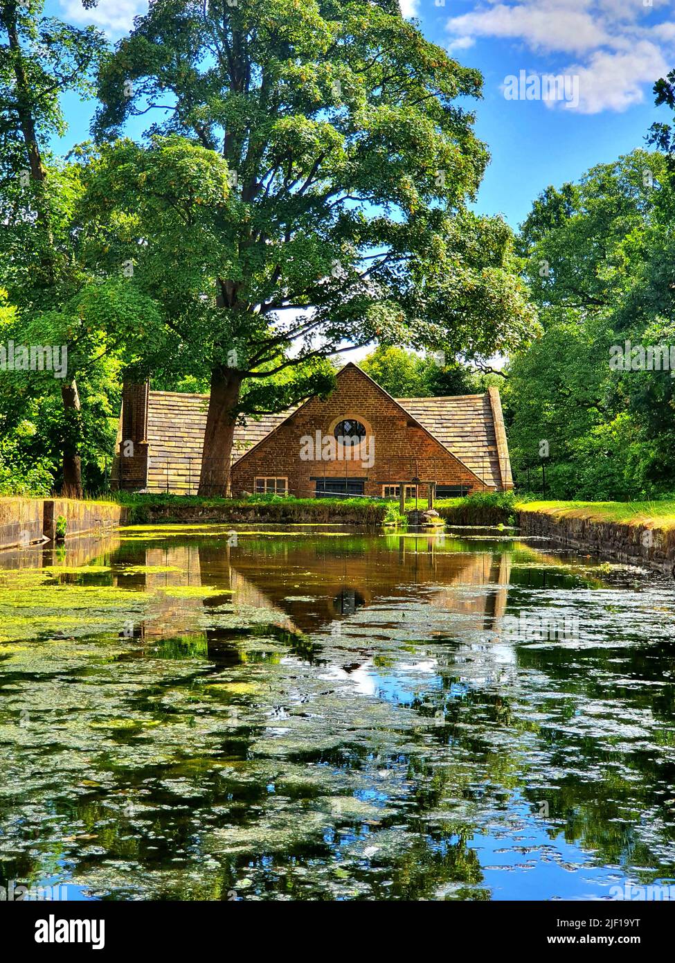 Photograph of old english buildings architecture water mill watermill ...