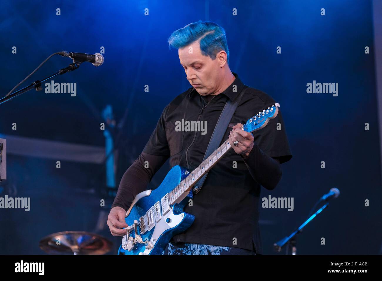Singer songwriter and guitarist John Anthony White, ne Gillis, commonly ...