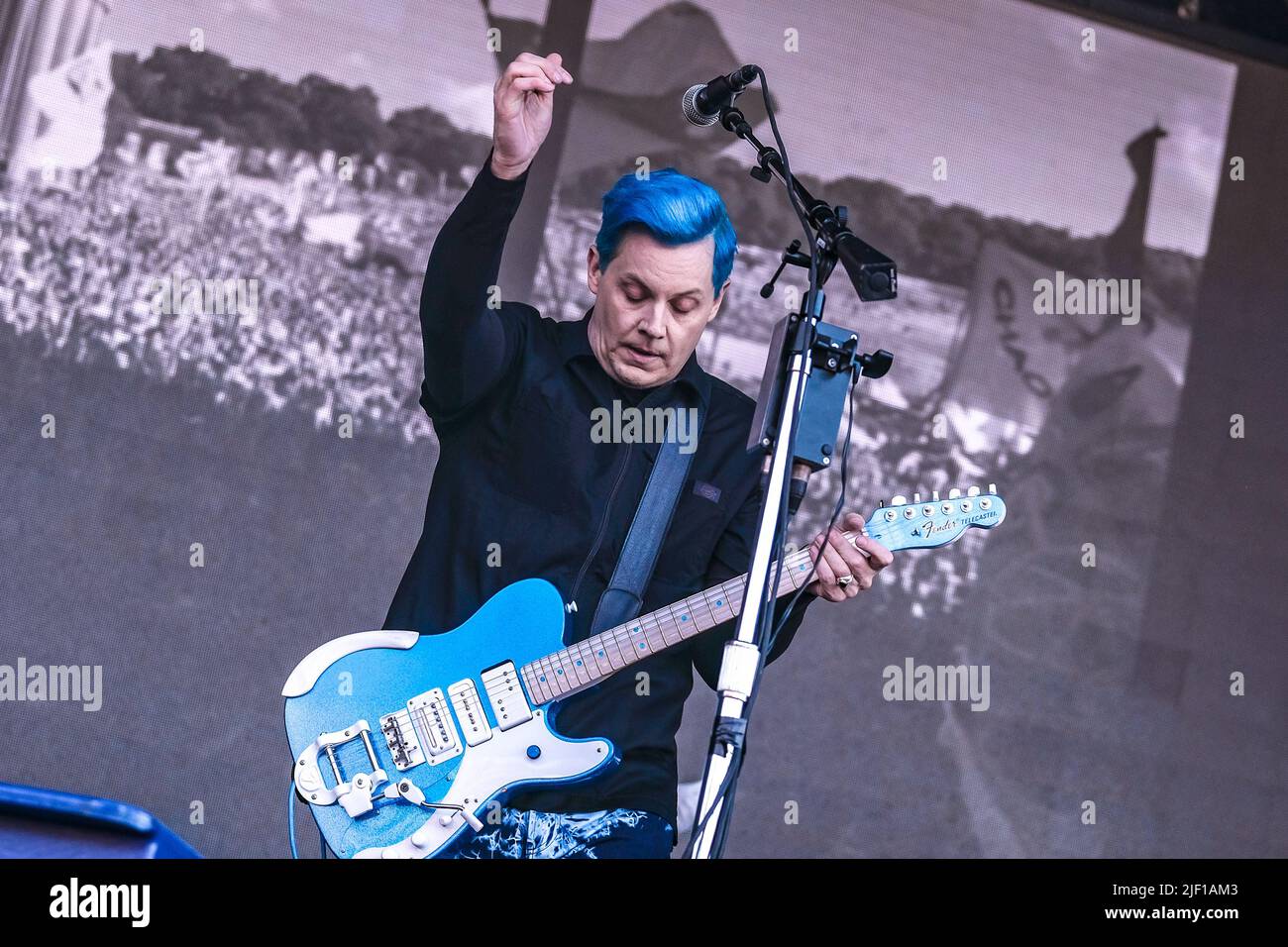 Singer songwriter and guitarist John Anthony White, ne Gillis, commonly ...