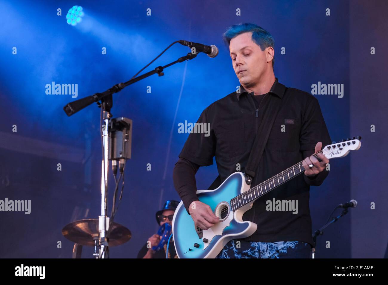 Singer songwriter and guitarist John Anthony White, ne Gillis, commonly ...