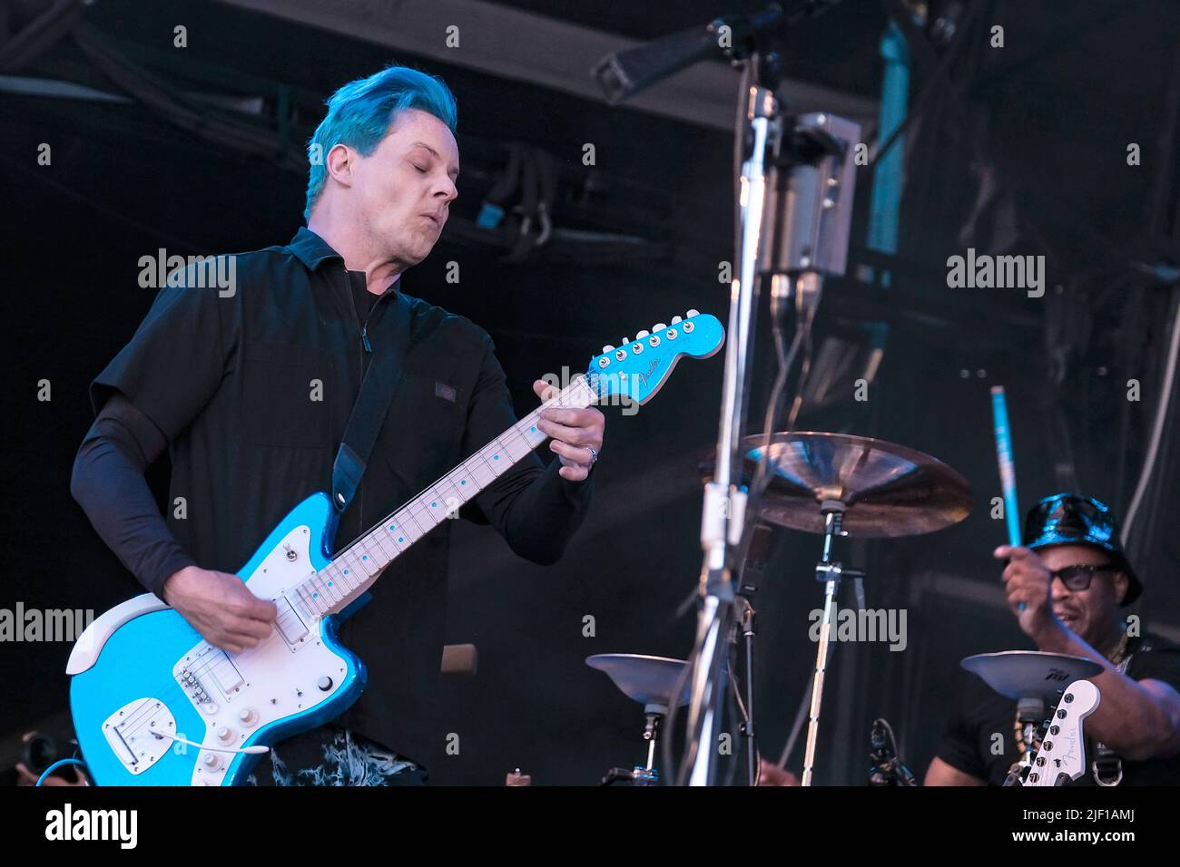 Singer songwriter and guitarist John Anthony White, ne Gillis, commonly ...