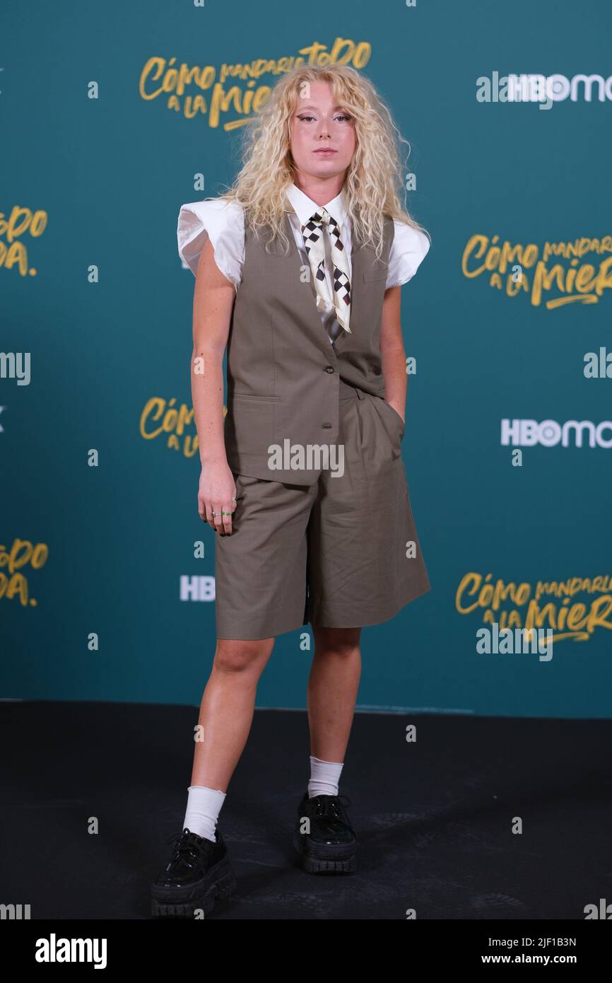 Madrid, Spain. 28th June, 2022. Malva Vela attends 'Como Mandarlo Todo ...