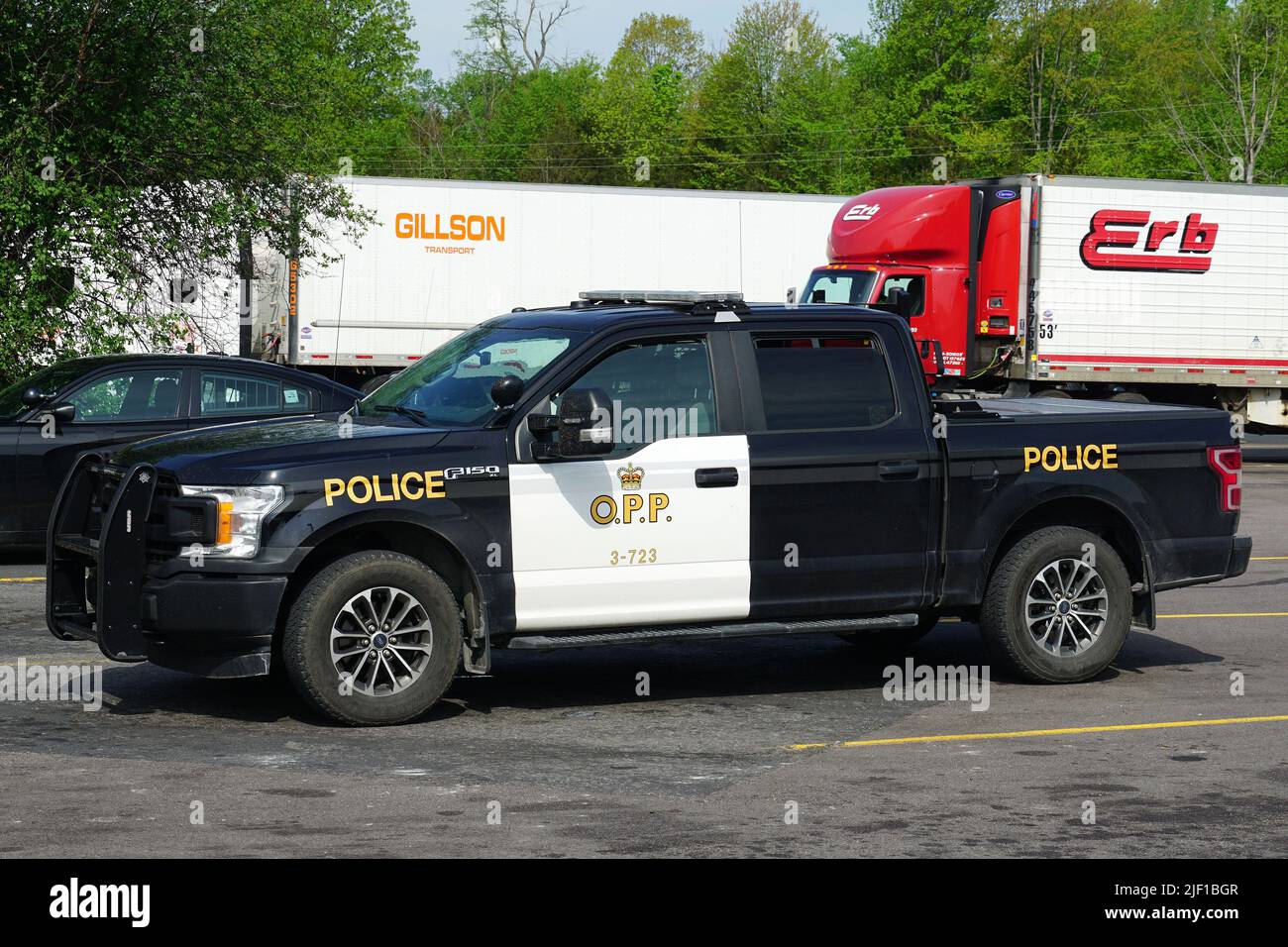 police car, Canada, North America Stock Photo - Alamy