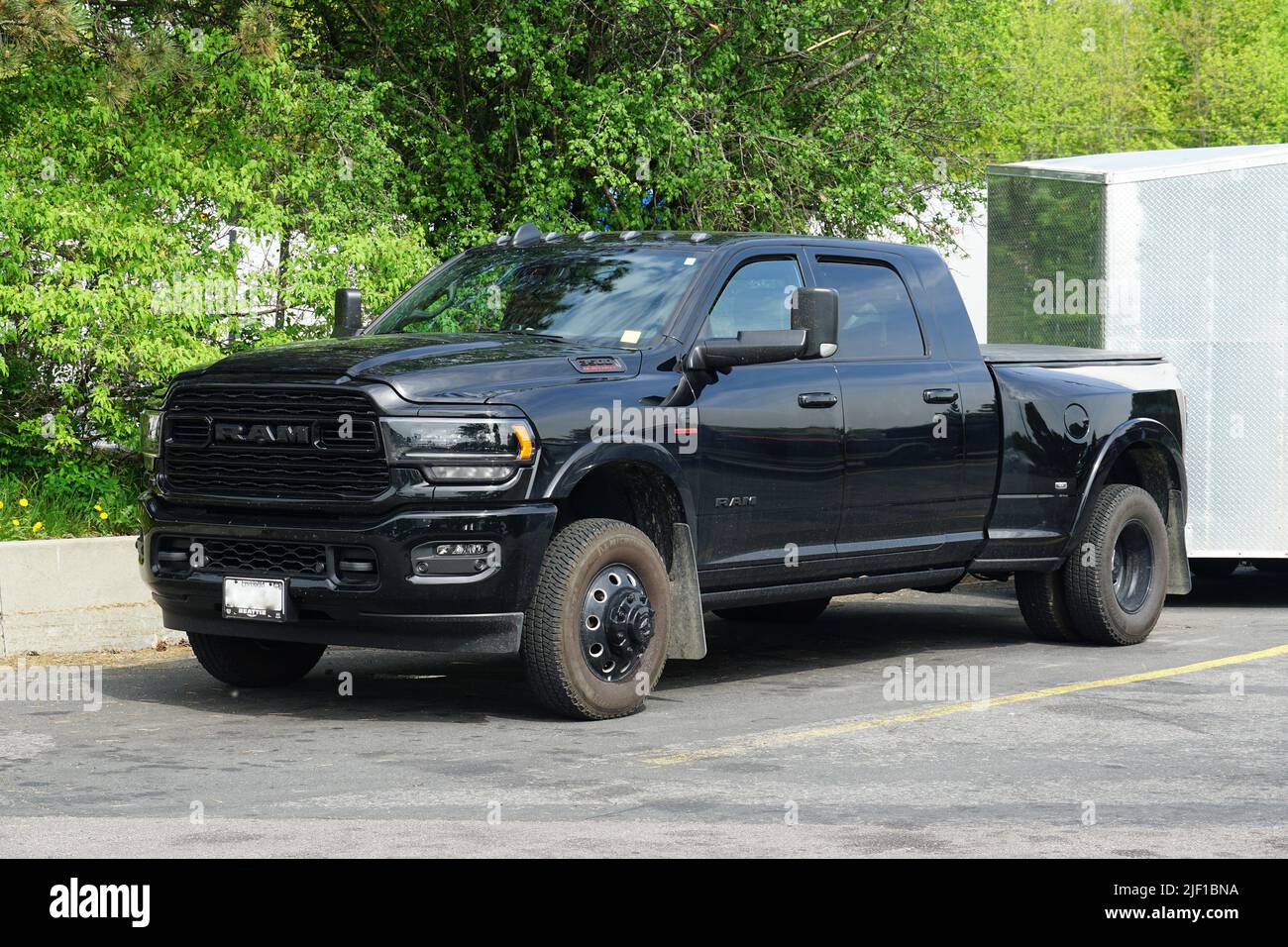 RAM 3500 Heavy Duty car, Canada, North America Stock Photo - Alamy