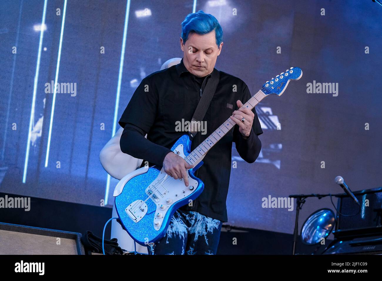 Singer songwriter and guitarist John Anthony White, ne Gillis, commonly ...