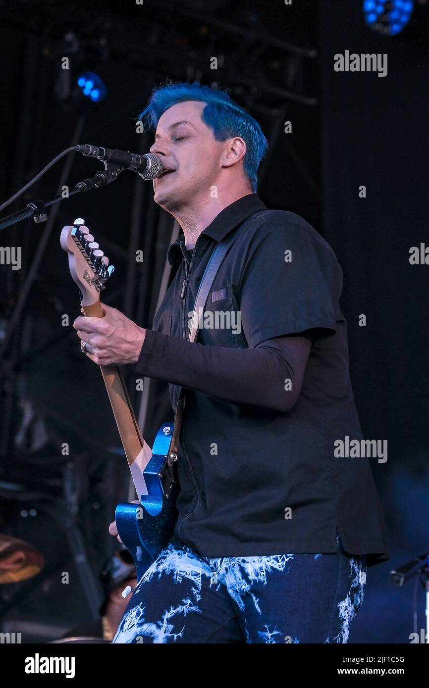 Singer songwriter and guitarist John Anthony White, ne Gillis, commonly ...