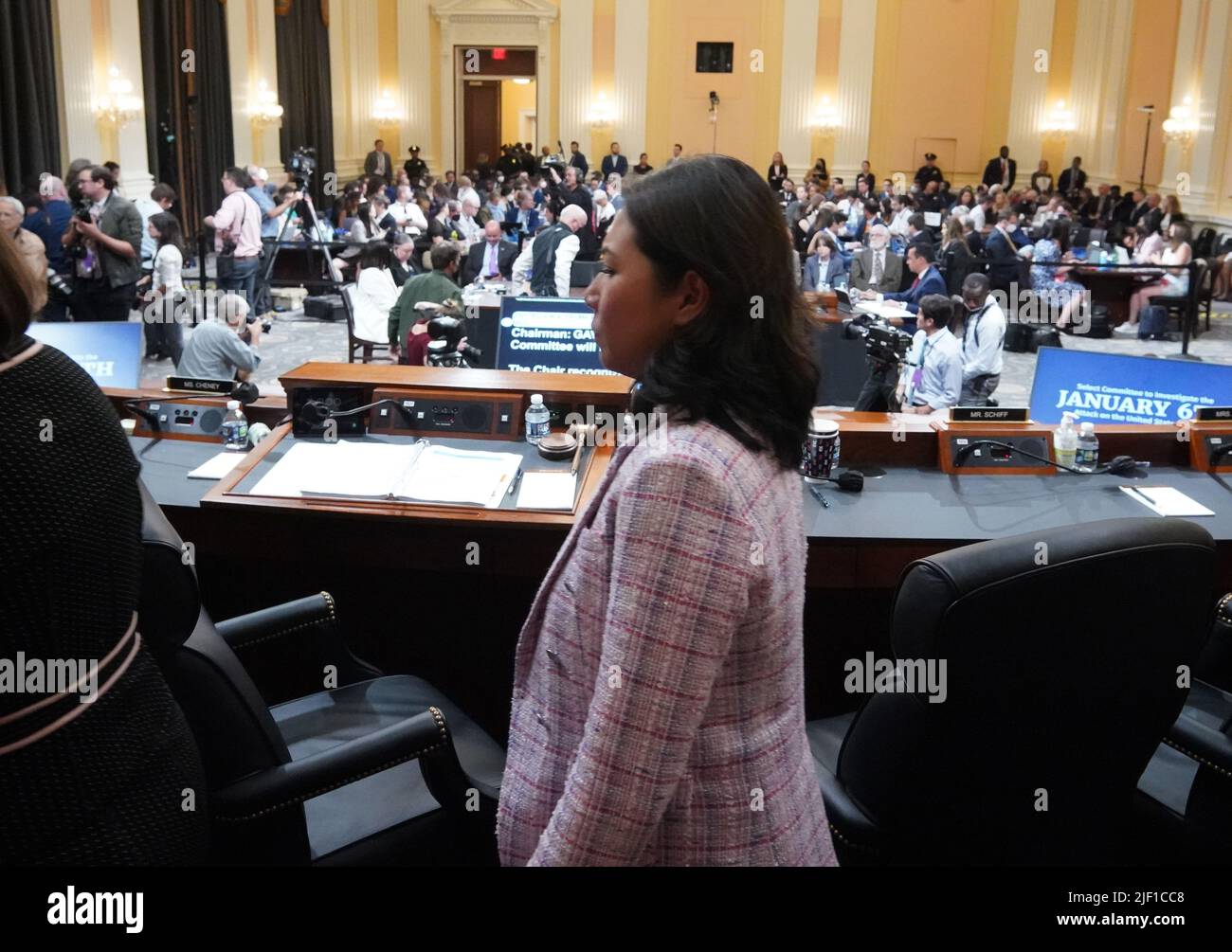 Committee member US Democratic Representative Stephanie Murphy leaves ...