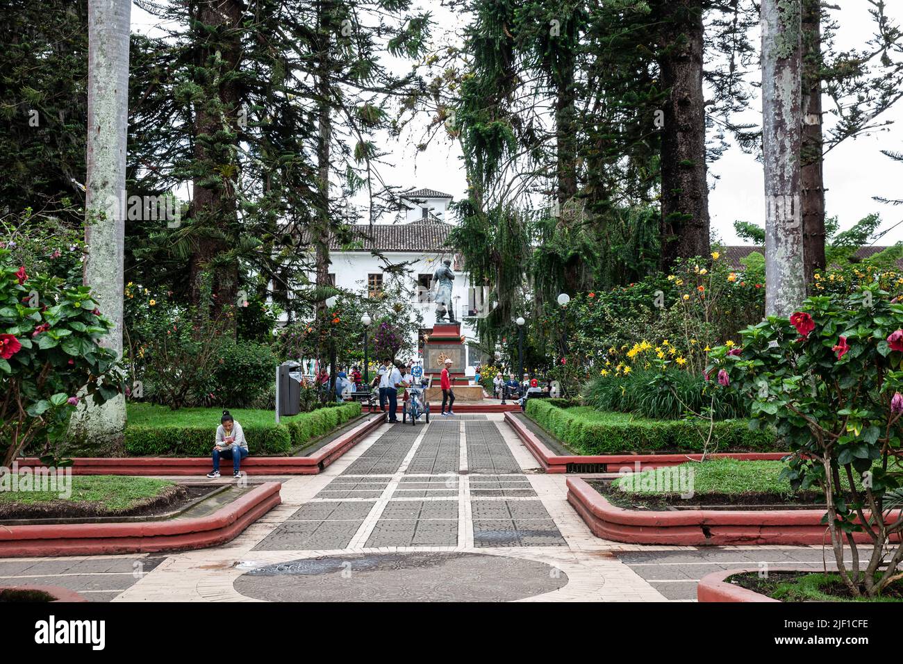 Francisco de caldas street hi-res stock photography and images - Alamy