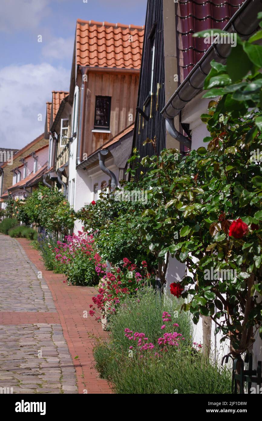 Schleswig city and the village of Holm in germany Stock Photo - Alamy