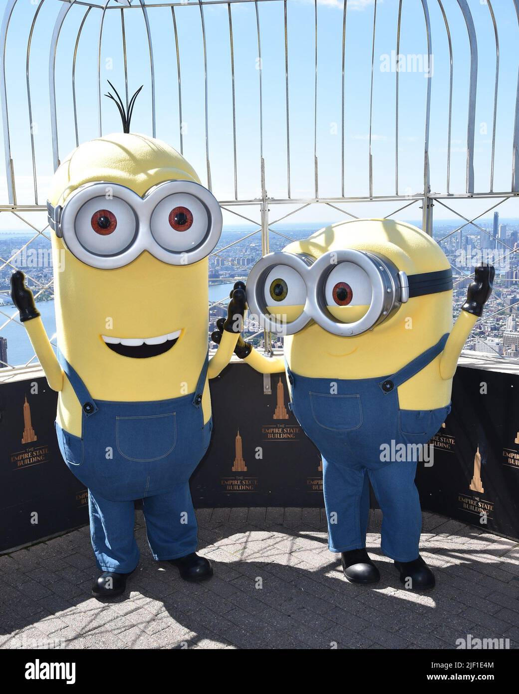 New York, NY, USA. 28th June, 2022. Minions at a public appearance for ...