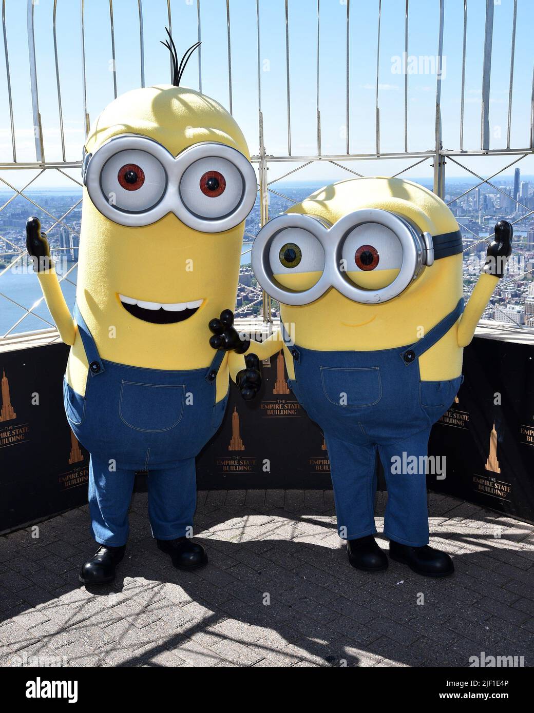 New York, NY, USA. 28th June, 2022. Minions at a public appearance for ...