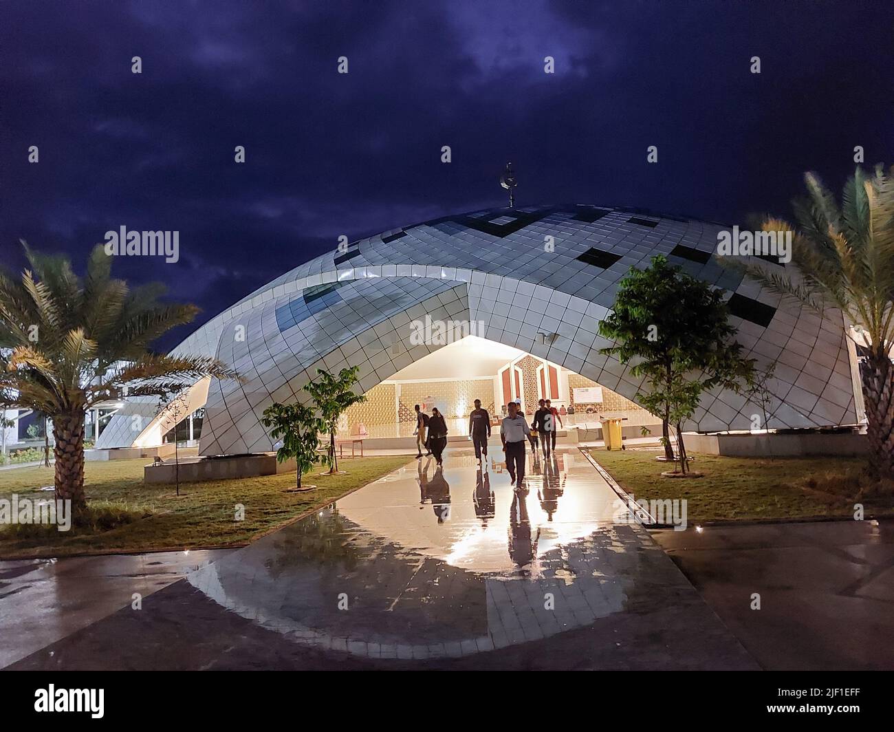 A mosque at Yogyakarta International Airport located in Kulon Progo ...