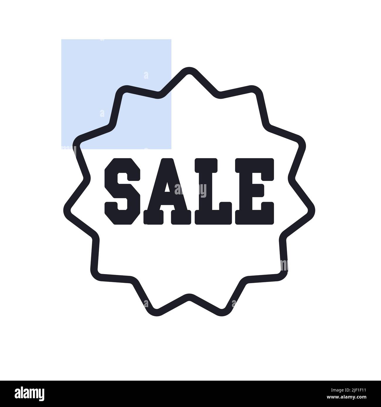 Sale tag flat icon. E-commerce sign. Graph symbol for your web site ...