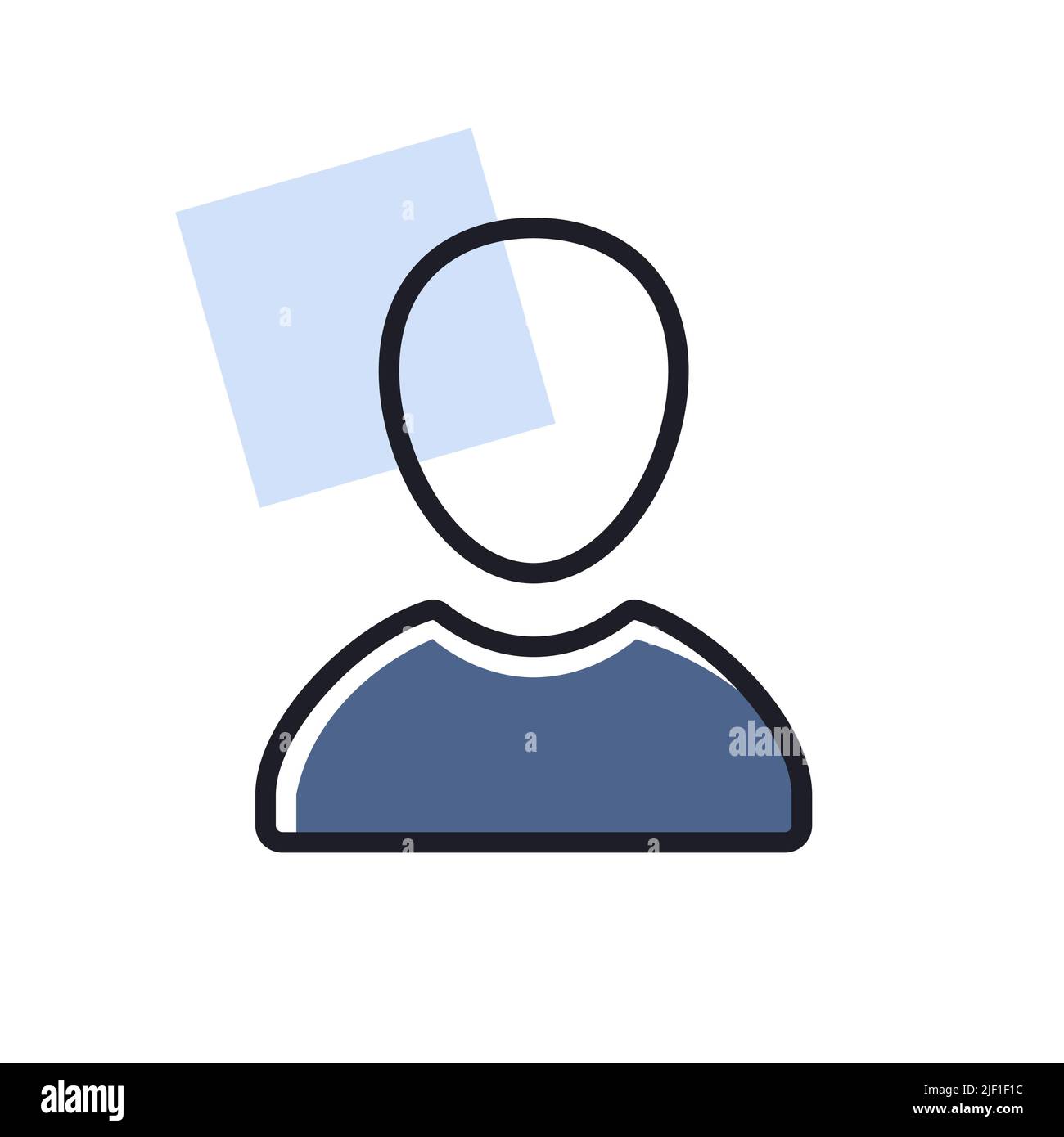 User flat icon. E-commerce sign. Graph symbol for your web site design ...