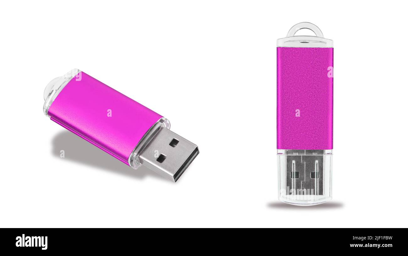 USB flash drive, flash memory on a white background Stock Photo - Alamy